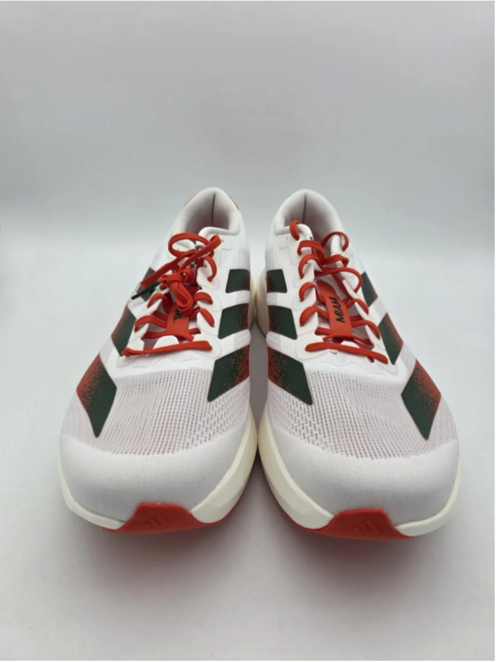 adidas | Shoes | New Mens Size 3 Adidas Adizero Evo Sl Miami Hurricanes ...